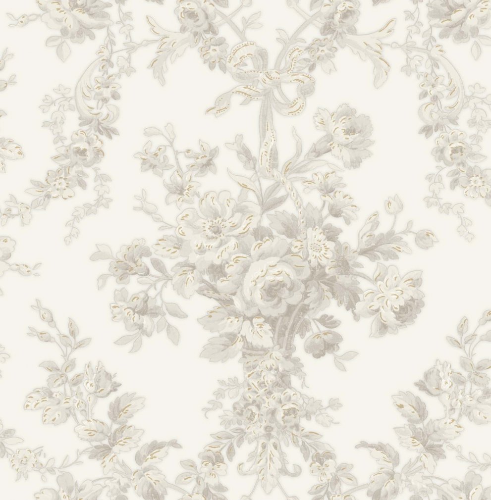 İtalian Tradition 21851 Çiçek Motifli İtalyan Duvar Kağıdı