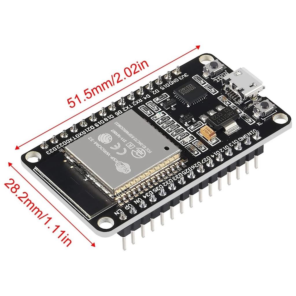 ESP32-WROOM-32 Wifi Bluetooth Geliştirme Kartı CH9102X | Komponentci
