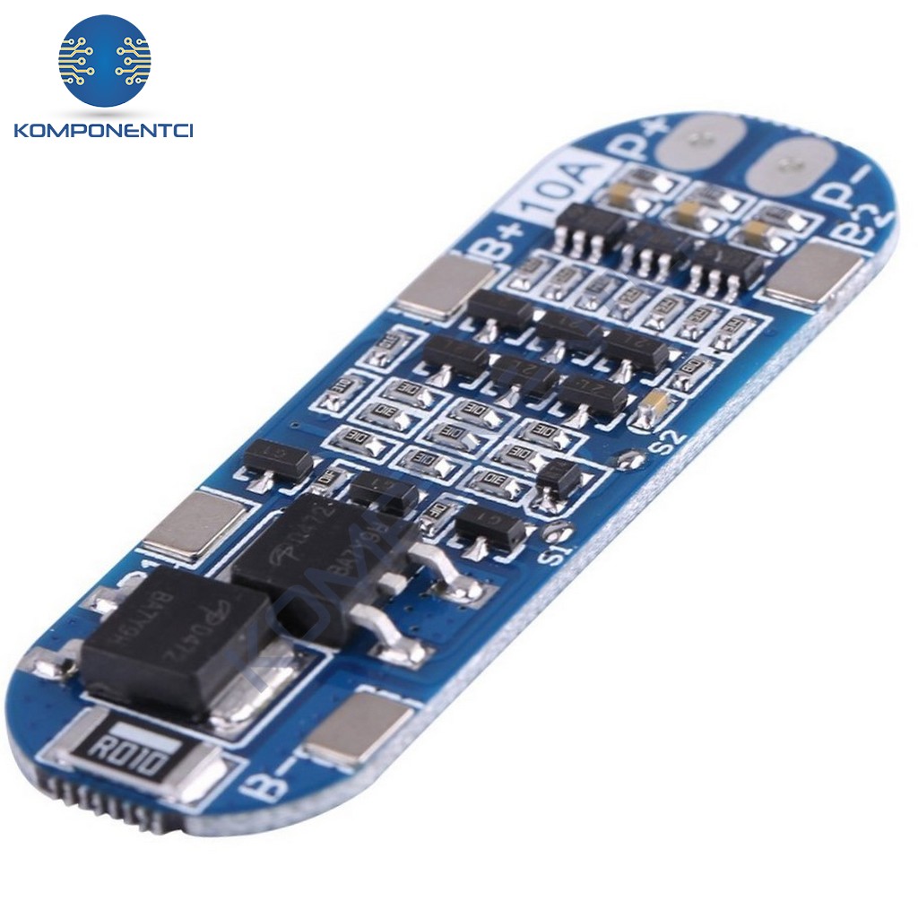 3S 10A BMS 12V 18650 Li-ion Koruma Balans Devresi | Komponentci