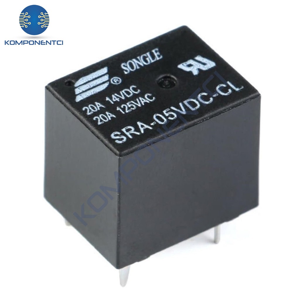 Songle 5V Gaz Rölesi SRA-05VDC-CL ( T74 Gas Relay ) | Komponentci