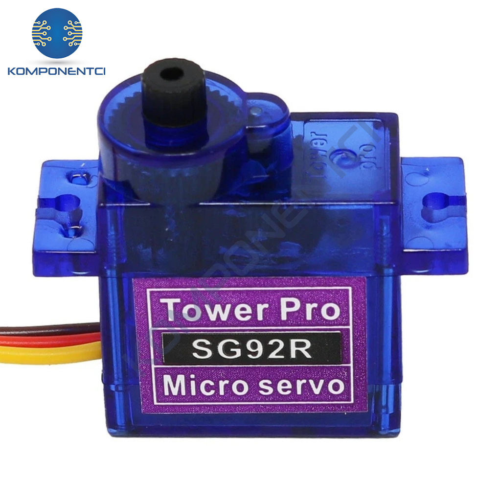 Tower Pro SG92R 2.5kg 4.8V Micro Servo Motor | Komponentci