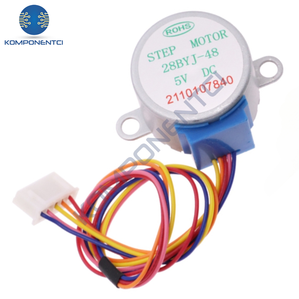 28BYJ-48 5V Redüktörlü Step Motor | Komponentci