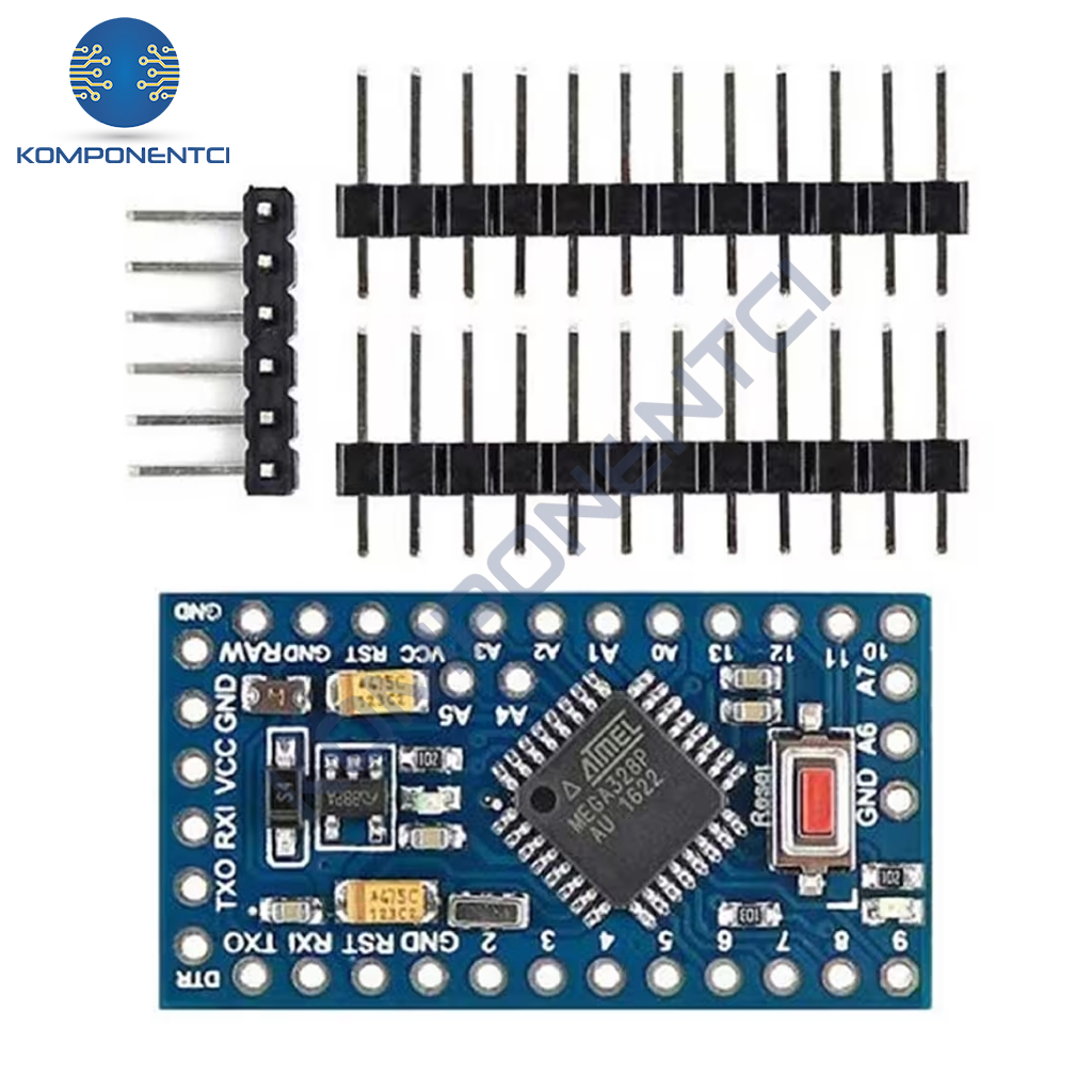 Arduino Pro Mini 328 - 5V/16Mhz Headerlı | Komponentci