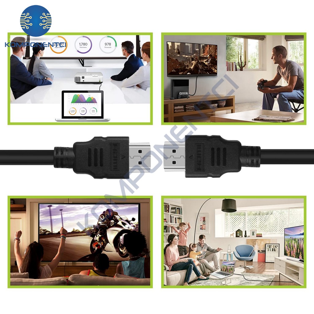 HDMI Kablo - Hdmi Bağlantı Kablosu 5m | Komponentci