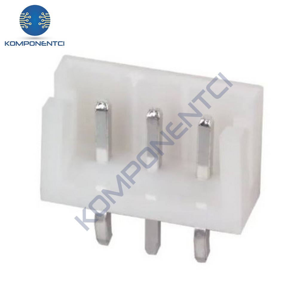 3 Pin JST-EH 2.5mm Düz Konnektör Erkek B3B-EH-A(LF)(SN) | Komponentci