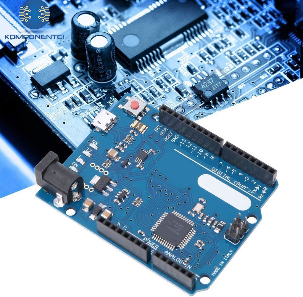 Arduino Leonardo R3 Klon + USB Kablo | Komponentci