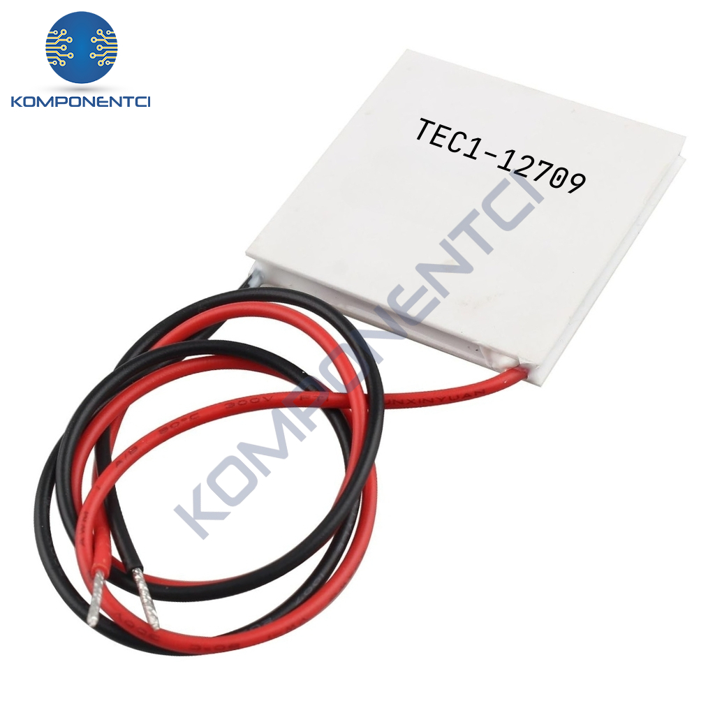TEC1-12709 Peltier Soğutucu 40x40mm 12V 100W | Komponentci