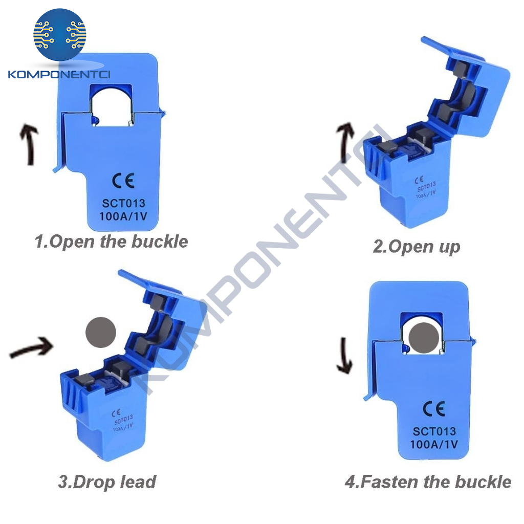 SCT-013 0-100A Akım Sensörü | Komponentci