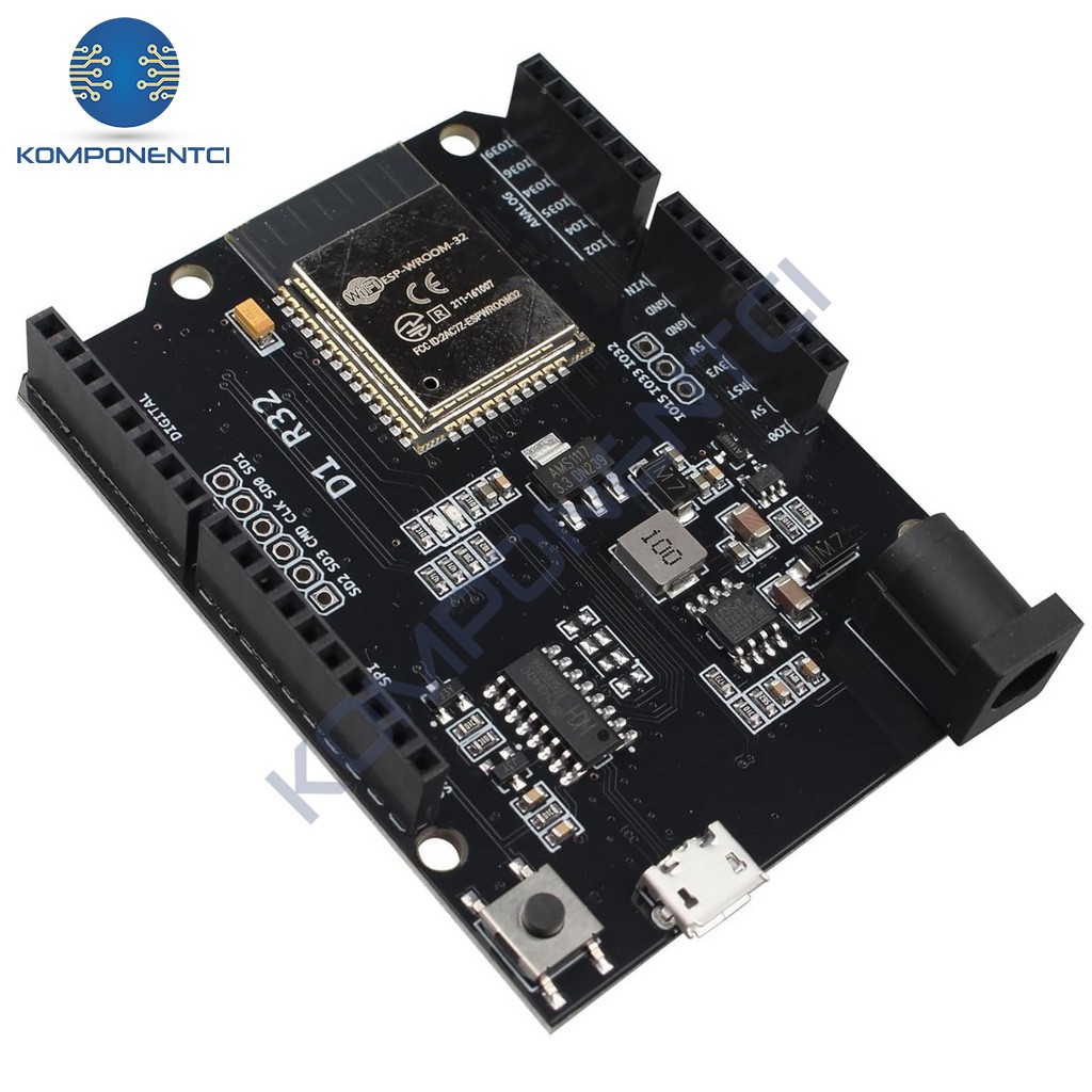 ESPDuino-32 ESP32 WiFi ve Bletooth Geliştirme Kartı | Komponentci