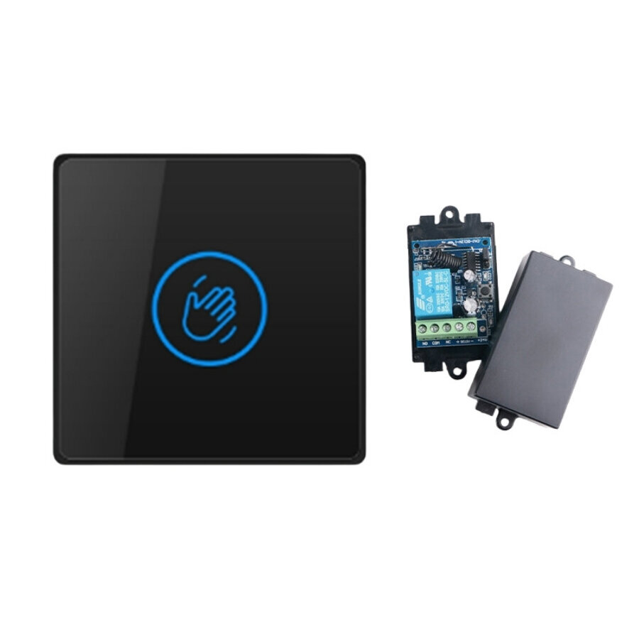K83 Siyah Wireless Otomatik Kapı Temassız El Sensörü | Komponentci.net