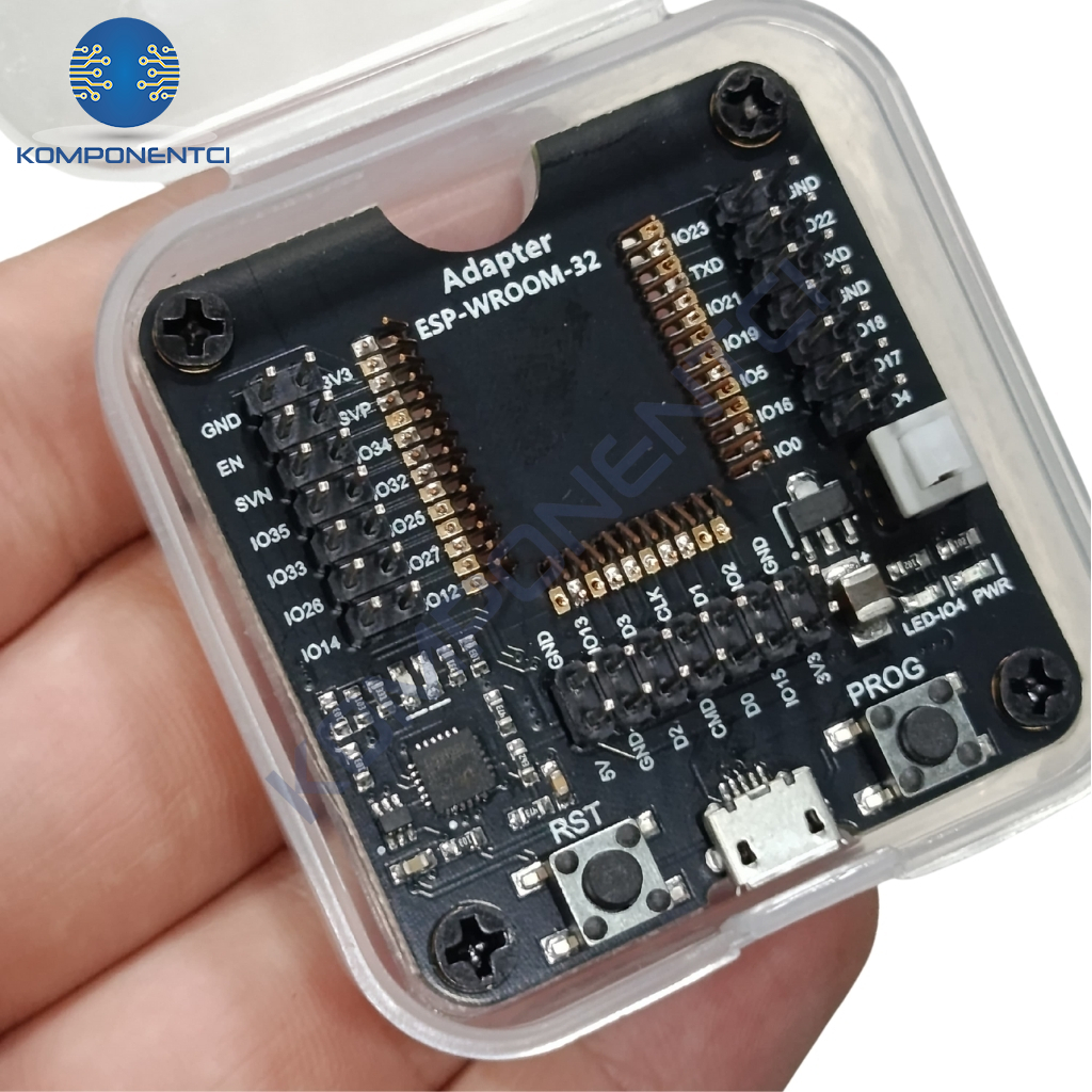 ESP-WROOM-32 Modül Adaptörü - Geliştirme Kartı Test Kiti | Komponentci