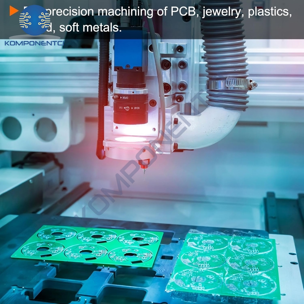 1.1mm PCB Matkap Ucu Seti - 10 Adet (Kutulu) | Komponentci