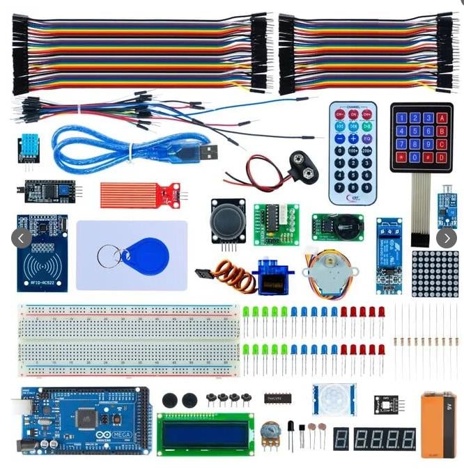 Arduino Mega Proje Geliştirme Seti | Komponentci