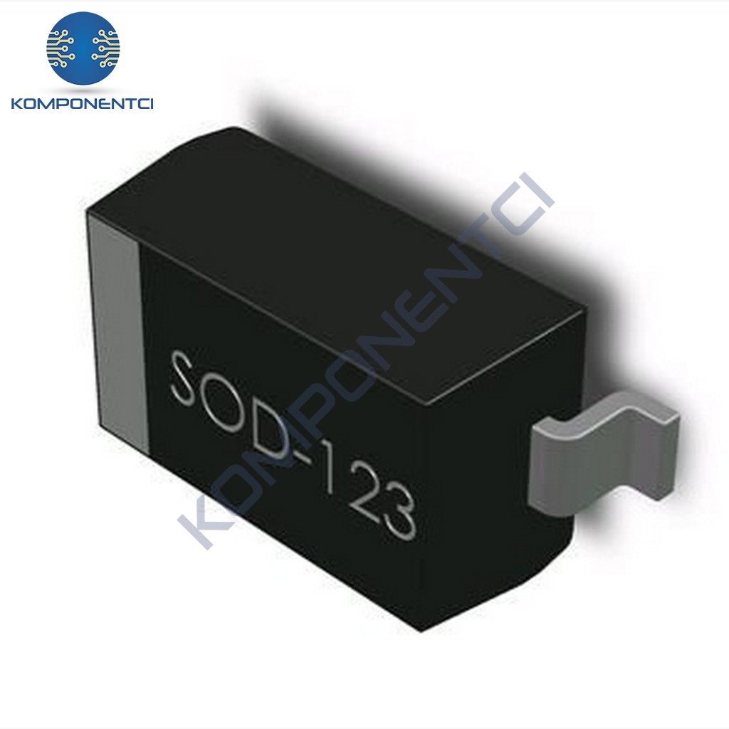 5.1V 500mW ±5% SOD123 Zener Diyot | Komponentci