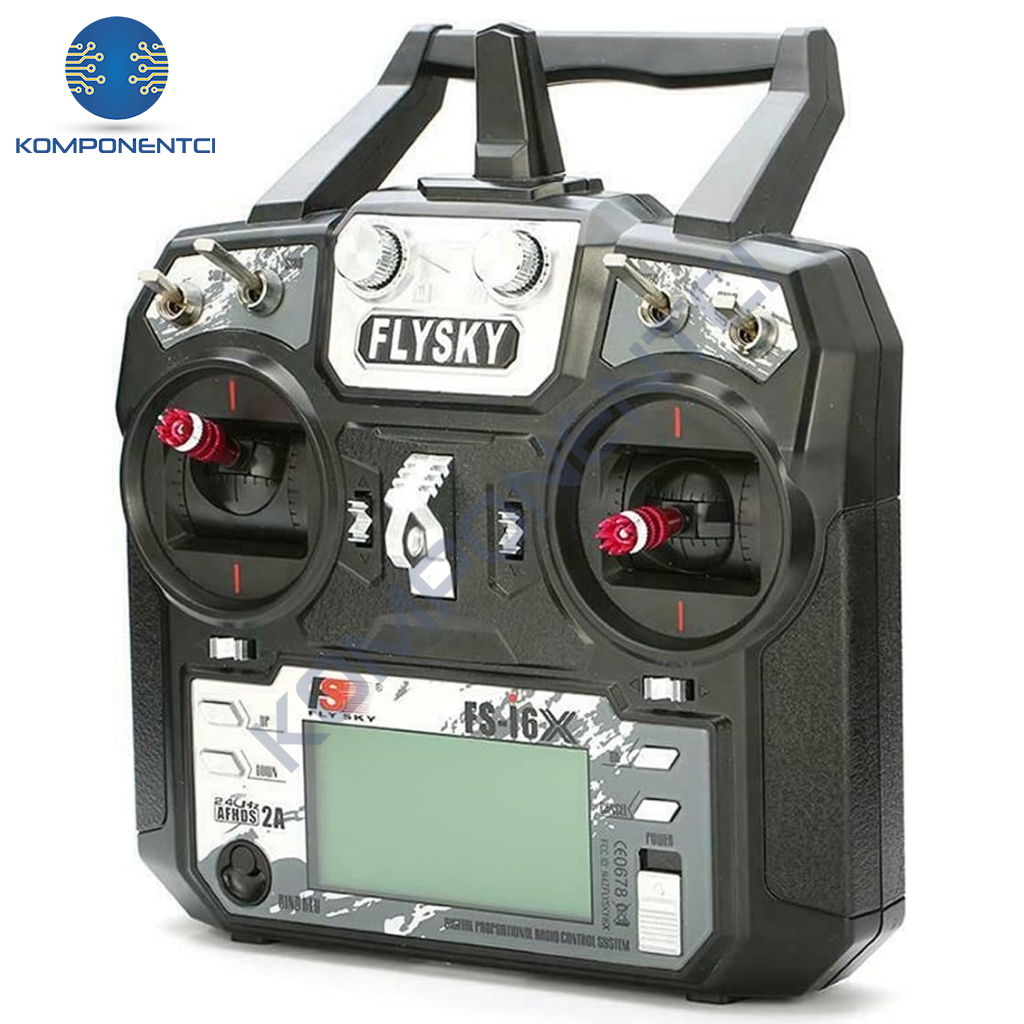 Flysky FS-i6X 2.4GHz 10 Kanal Kumanda ve FS-iA10B Alıcı | Komponentci