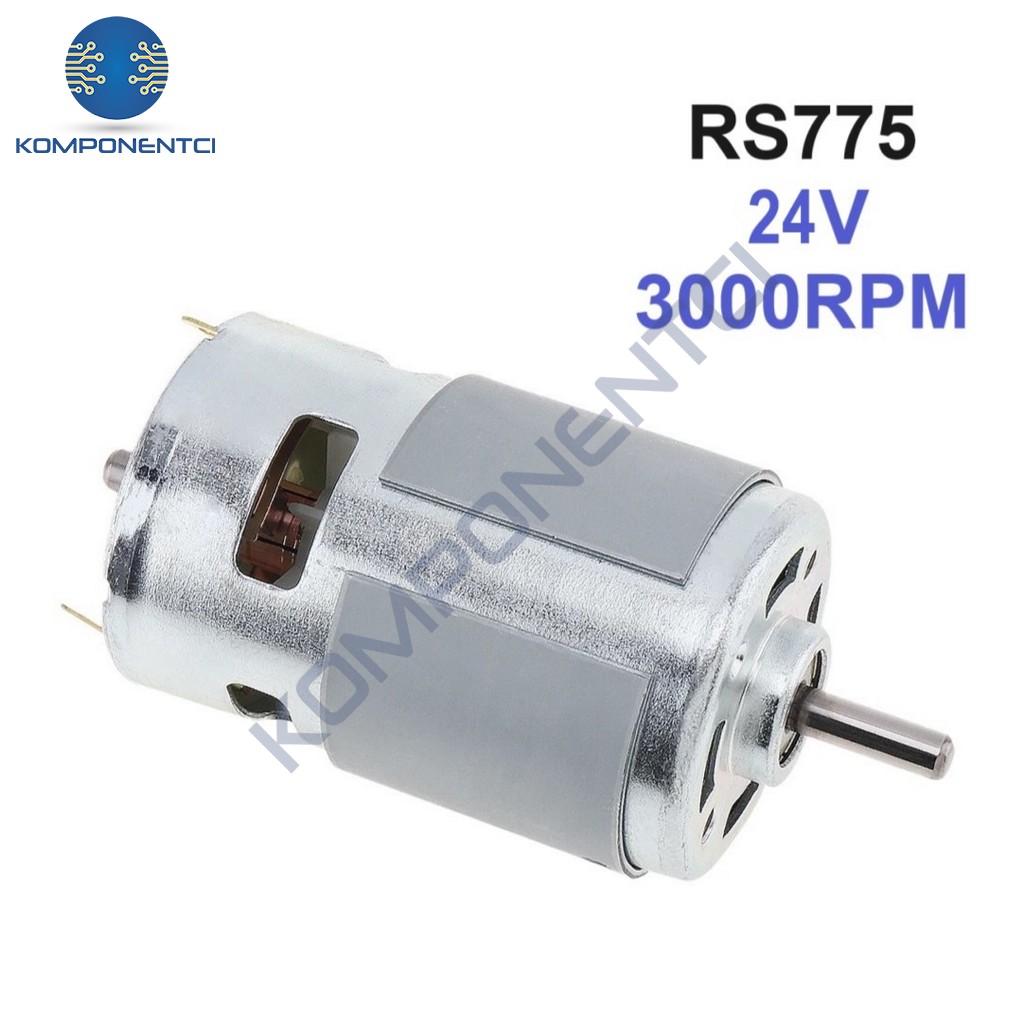 RS775 Dc Motor 24v 3000Rpm | Komponentci