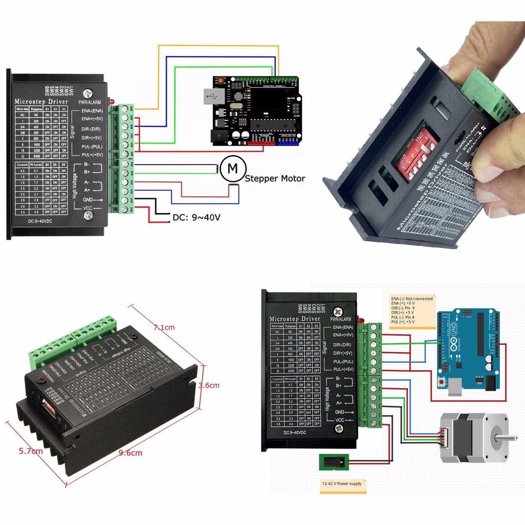 TB6600 4A Step Motor Sürücü ve Kontrol Kartı « Komponentci.net | Türkiye'nin En Büyük Elektronik ...