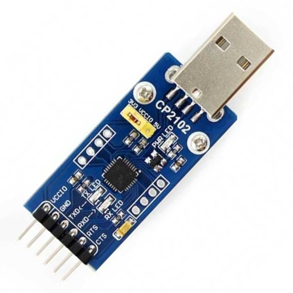 CP2102 USB TTL UART Dönüştürücü Modül - 6 pin | Komponentci