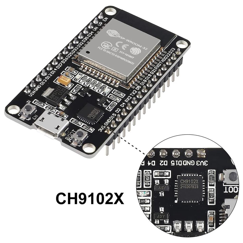 ESP32-WROOM-32 Wifi Bluetooth Geliştirme Kartı CH9102X | Komponentci