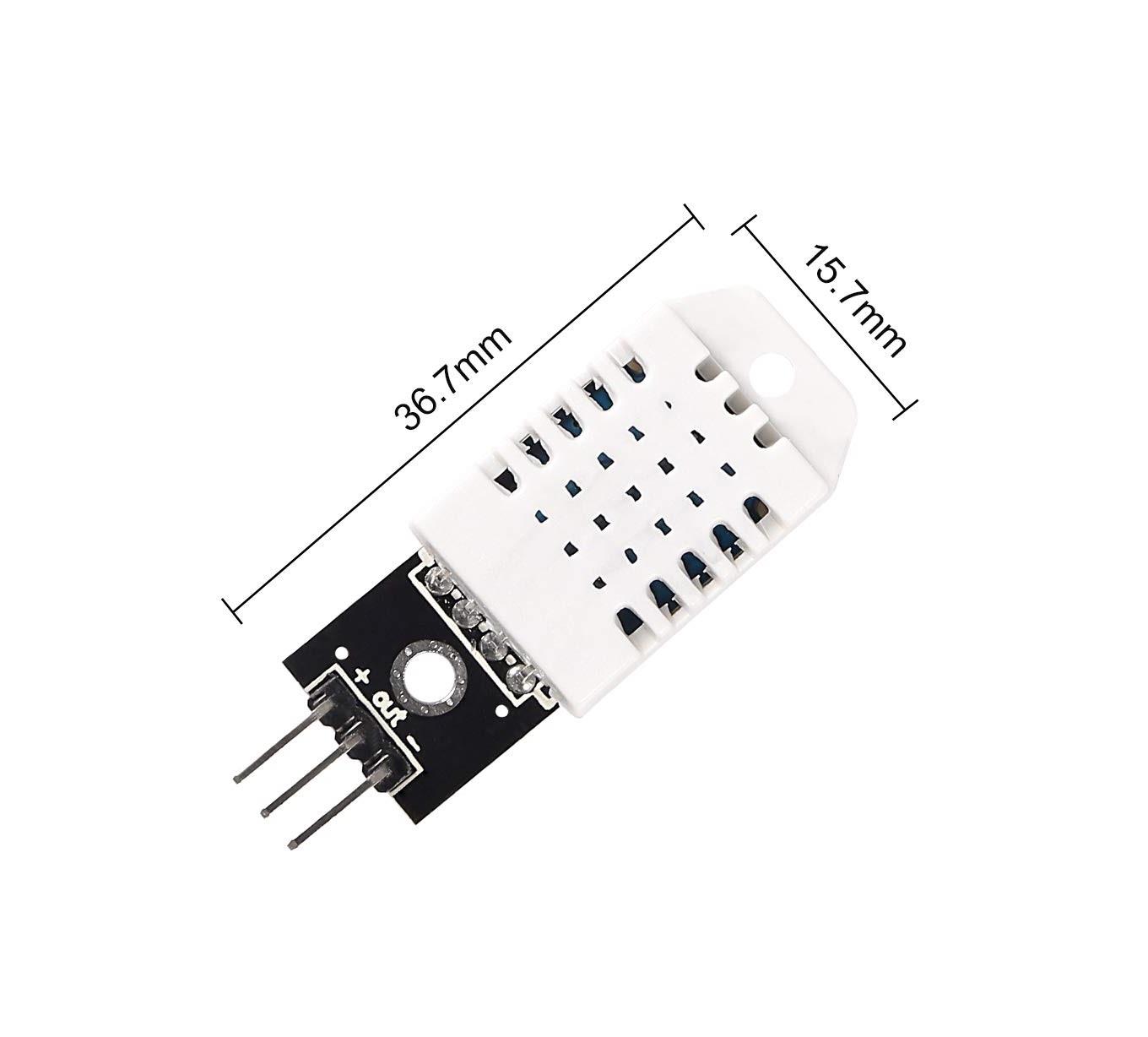 DHT22 Arduino Dijital Sıcaklık ve Nem Sensörü Modülü AM2302 ...