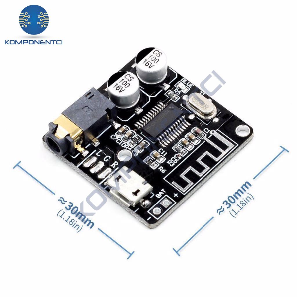 VHM-314 Bluetooth 5.0 Mp3 Modülü Devre Kartı | Komponentci