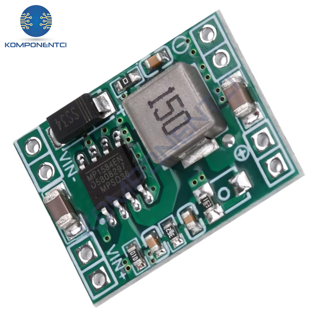 MP1584 DC-DC 3A Ayarlanabilir Voltaj Düşürücü | Komponentci