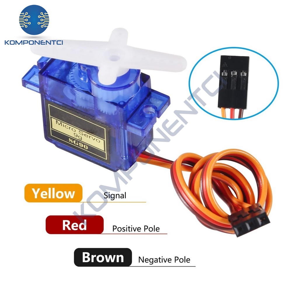 SG90 RC Mini Servo Motor Micro Servo Motor SG90 9g 360° | Komponentci