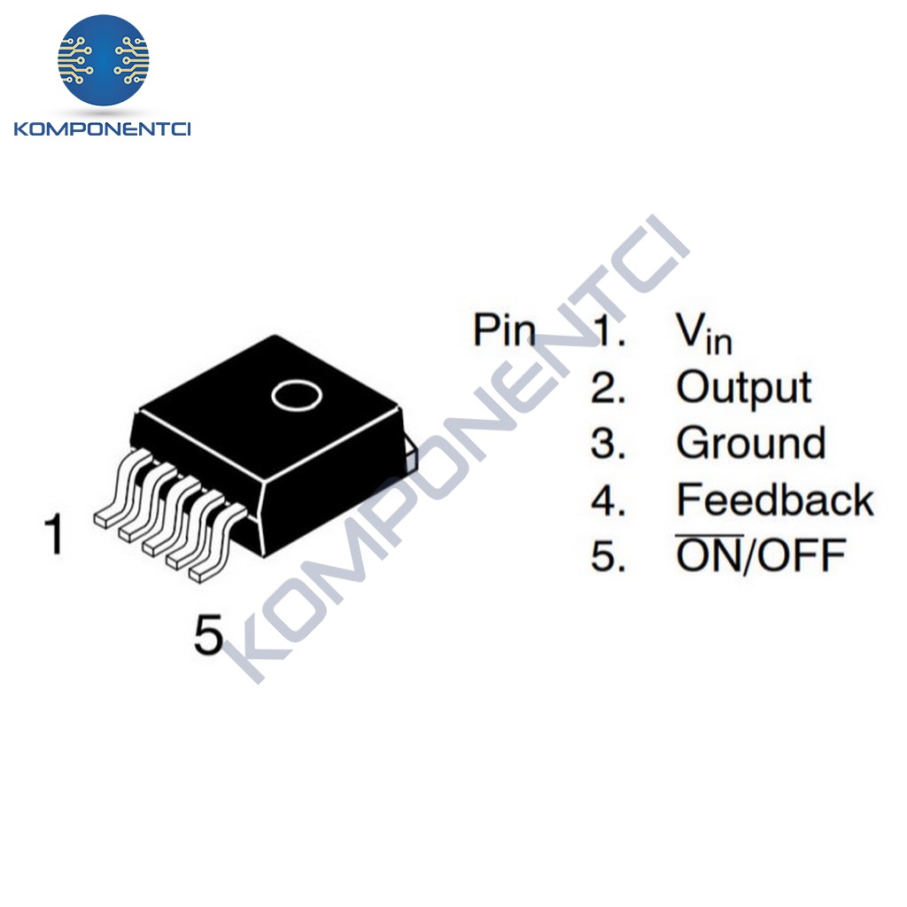 LM2575S-12V SMD Regülatör | Komponentci