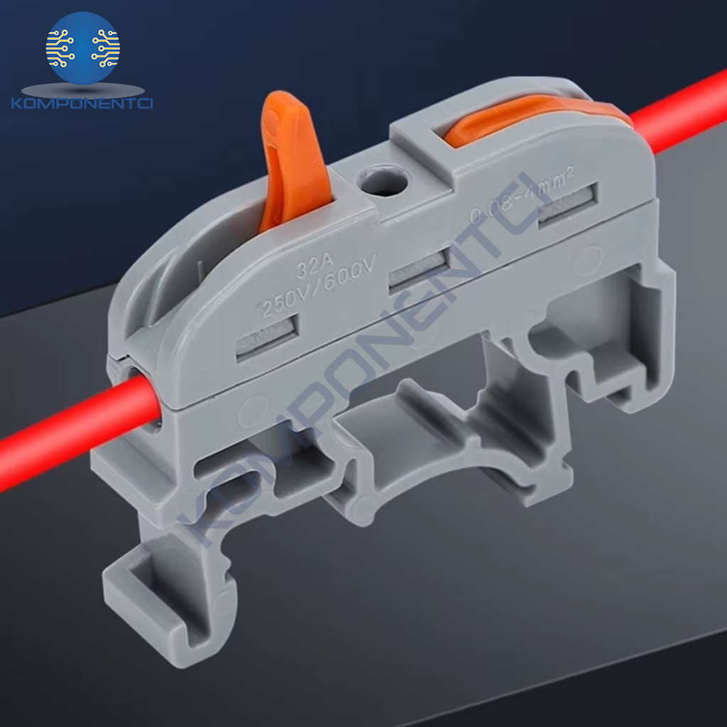 IC-272A Ray Tipi Hızlı Bağlantı Klemensi Konektörü 0.08-4mm2 CH-221 ...