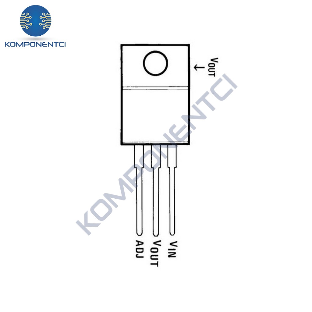 LM350T 3A Ayarlanabilir Lineer Voltaj Regülatör TO220 | Komponentci