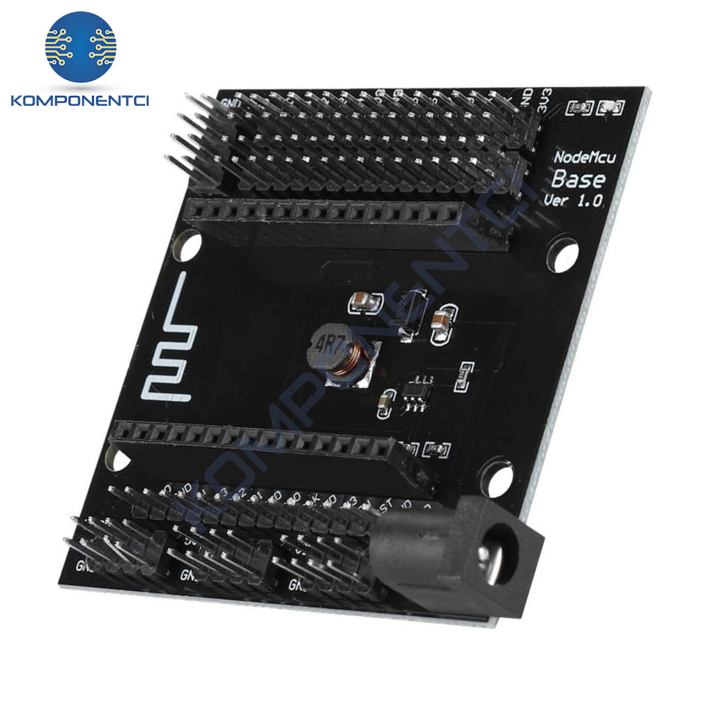 NodeMCU LoLin ESP8266 Base Shield - NodeMCU CH340 I Komponentci