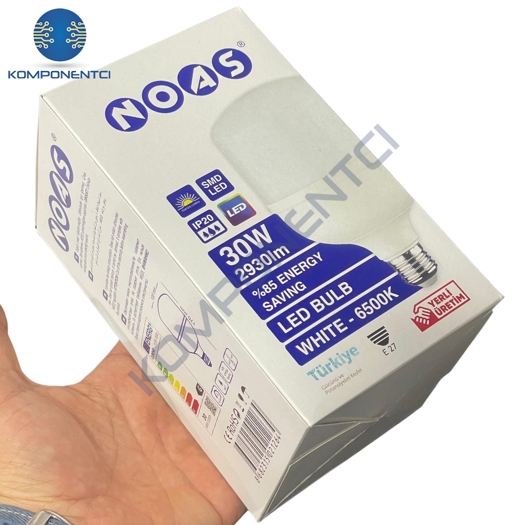 Noas YL95-3001 30W 6500K Beyaz LED Torch Ampul | Komponentci