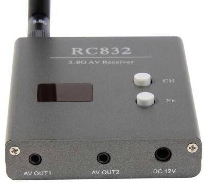 RC832 48CH 5.8G 600mW AV Alıcı Reciever | Komponentci