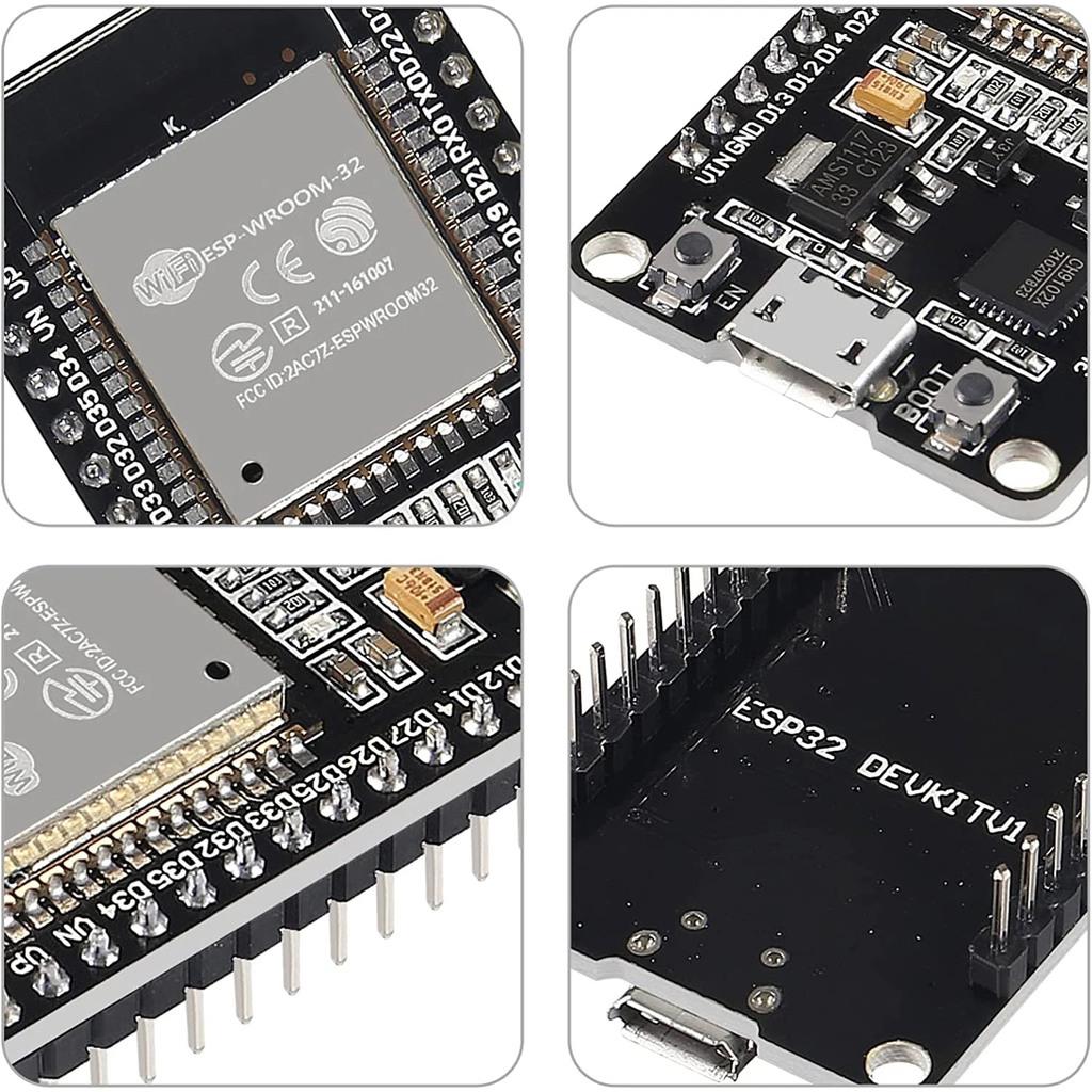 ESP32-WROOM-32 Wifi Bluetooth Geliştirme Kartı CH9102X | Komponentci