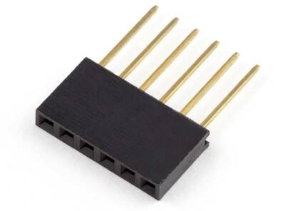 Arduino Uzun Bacaklı 6 Pin Dişi Header | Komponentci