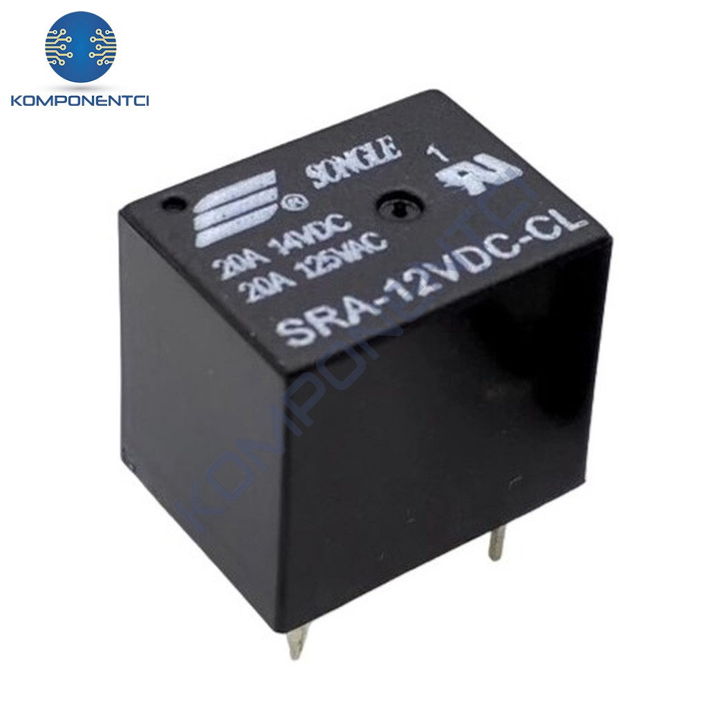 Songle 12V Gaz Rölesi SRA-12VDC-CL ( T74 Gas Relay ) | Komponentci