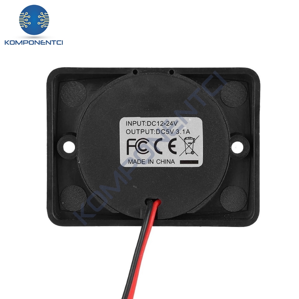 IC-266C-2 Pano Tip İkili USB Kulaklı - Şarj | Komponentci