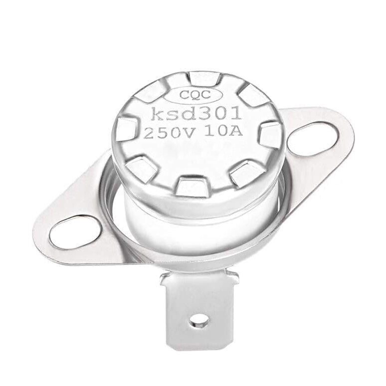KSD301 185 °C Seramik Limit Termostat NC 250V 10A | Komponentci.net