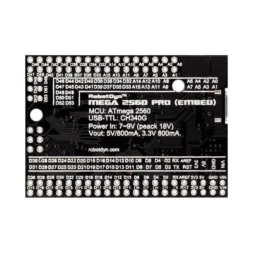Arduino Mega2560 Pro Mini | Komponentci