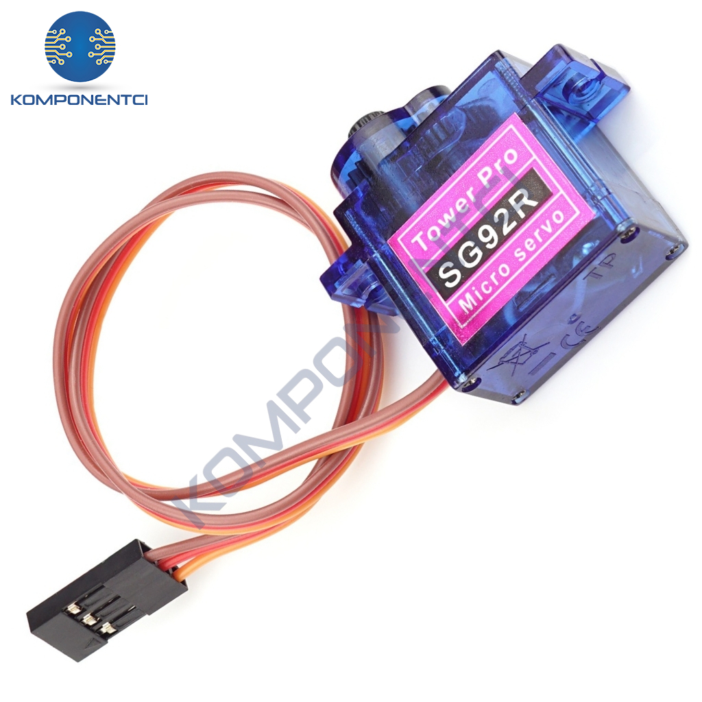 Tower Pro SG92R 2.5kg 4.8V Micro Servo Motor | Komponentci