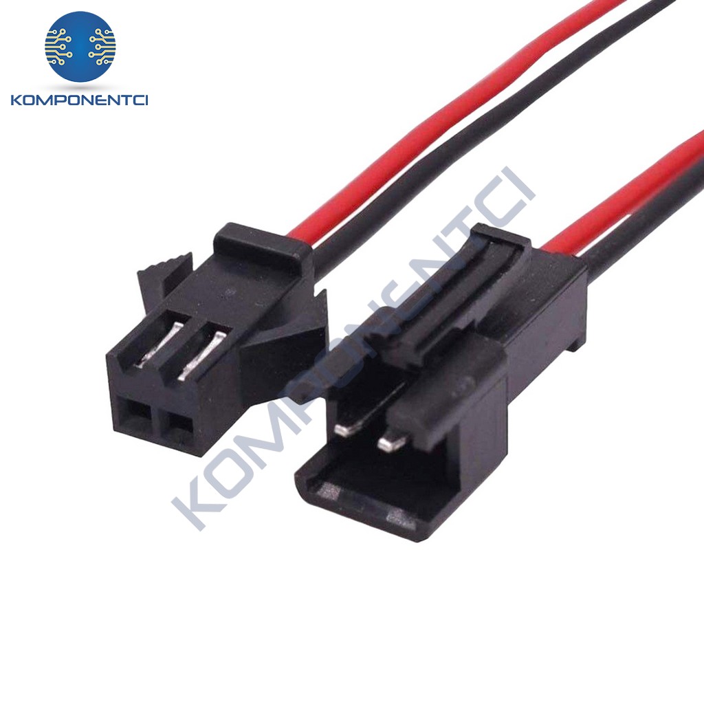 IC-261J-0 JST SM 2P Kablolu Konnektor Takım | Komponentci
