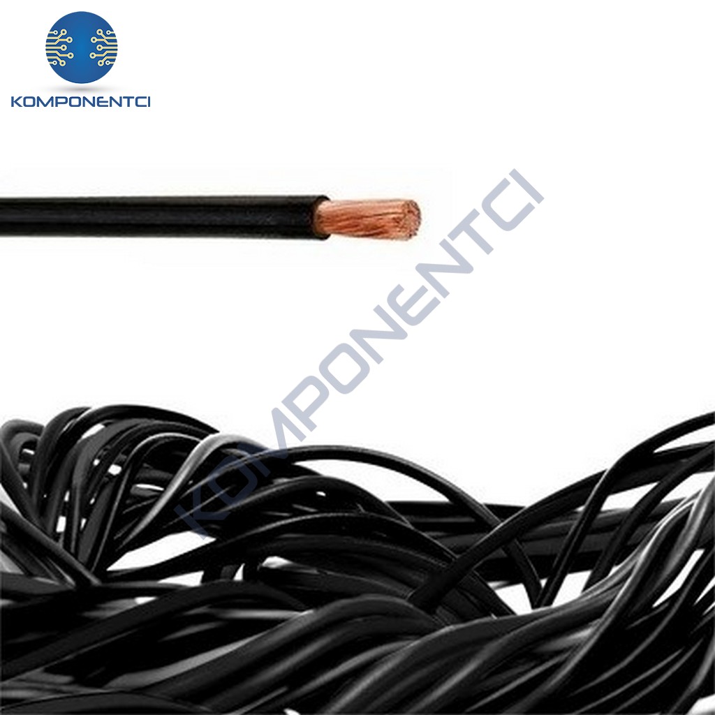 Öznur H07Z1-K Siyah 1,5 NYAF Kablo 1 Metre | Komponentci
