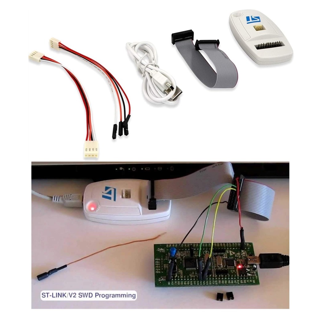 ST-LINK V2 STM8 STM32 Programlayıcı Debugger Komponentci