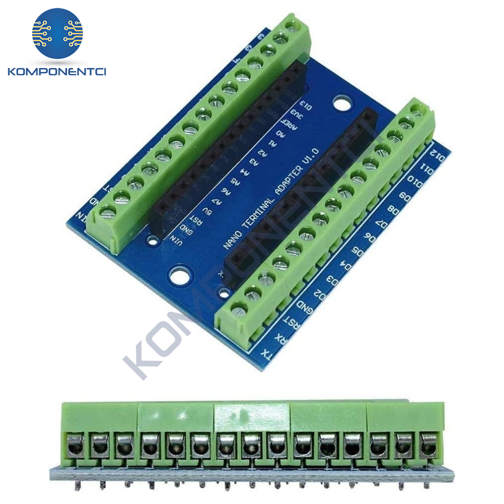 Arduino Nano Adaptör Klemens Shield | Komponentci