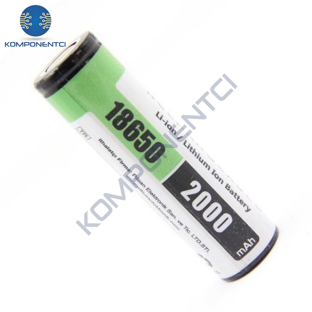 Orion 18650 2000 mAh Li-ion Pil 3C | Komponentci