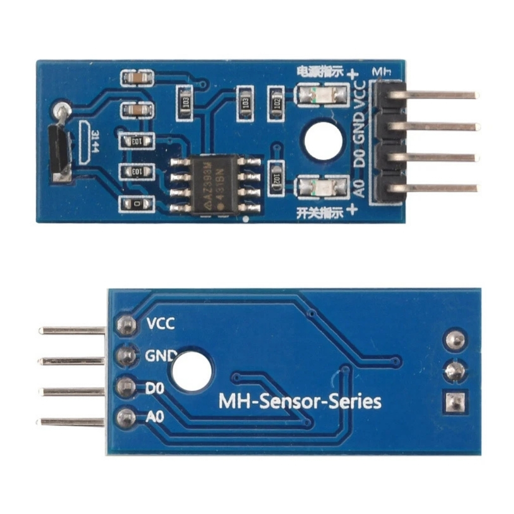 3144E Hall Effect Manyetik Sensör Modülü (Arduino Uyumlu) | Komponentci