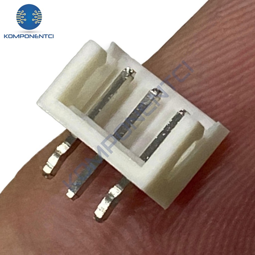 3 Pin JST-EH 2.5mm Düz Konnektör Erkek B3B-EH-A(LF)(SN) | Komponentci