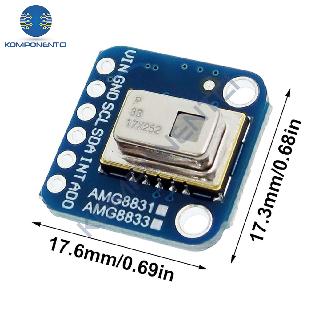 GY-AMG8833 Kızılötesi Termal Görüntüleyici Sensör Modülü - Orijinal ...