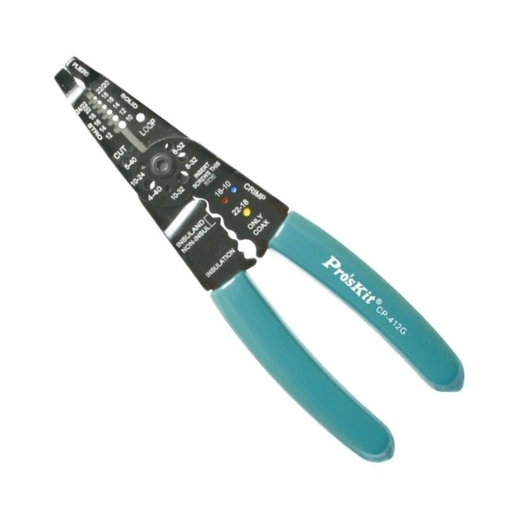 Proskit CP-412G Proskit Tel Sıyırıcı/Sıkma Pensesi | Komponentci