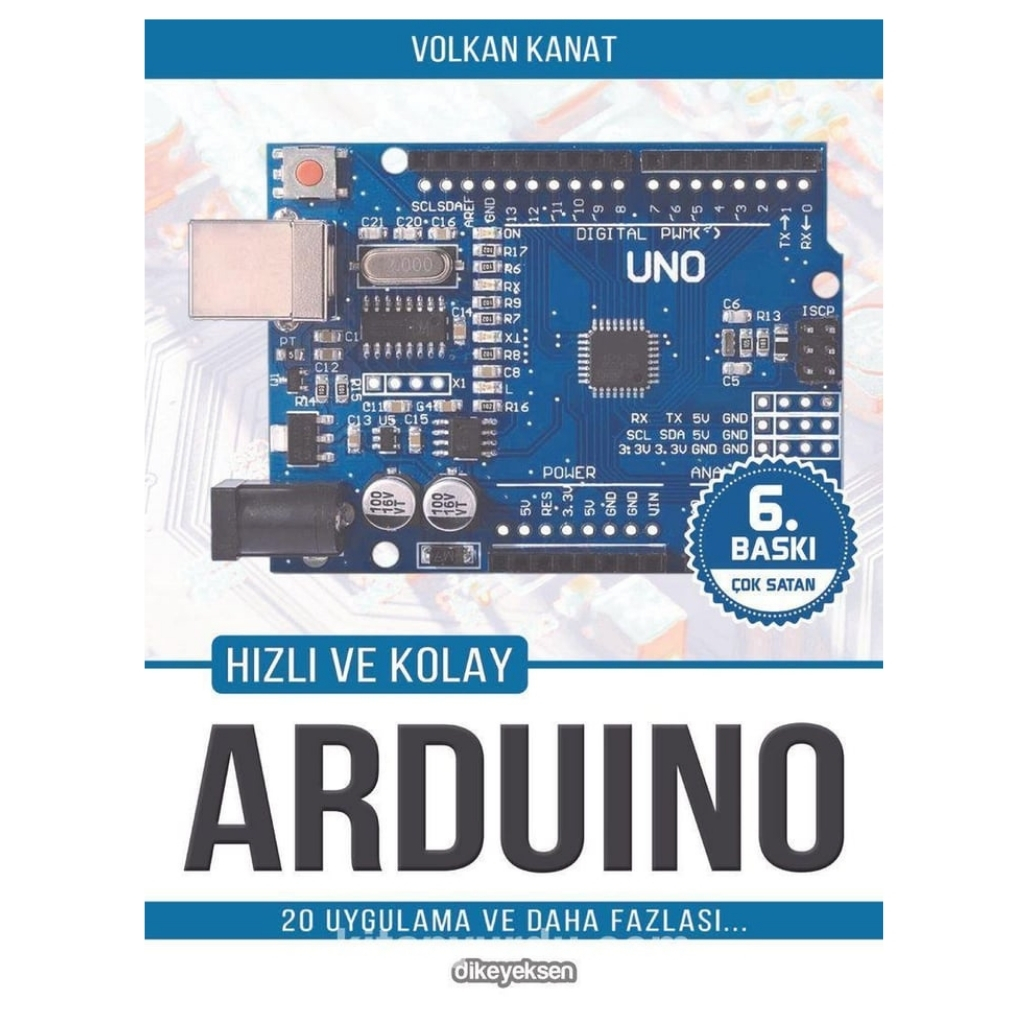 Hızlı ve Kolay Arduino - Volkan Kanat | Komponentci